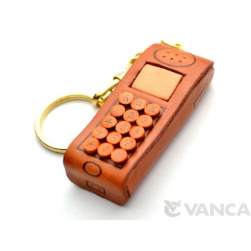 Cellular(Mobile) Phone Leather Keychain(L)