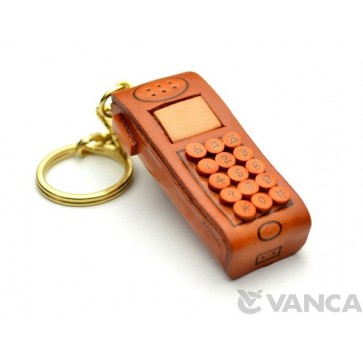 Cellular(Mobile) Phone Leather Keychain(L)