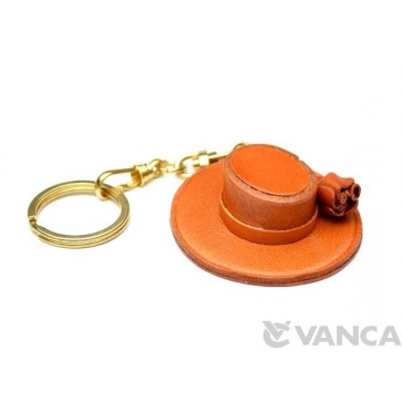 Spanish Hat Leather Keychain(L)