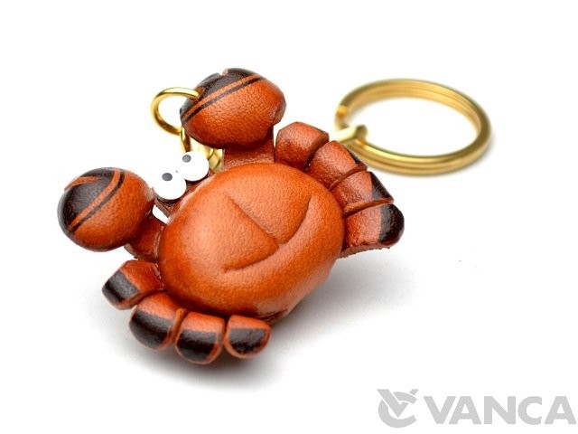 Crab Leather Keychain(L)