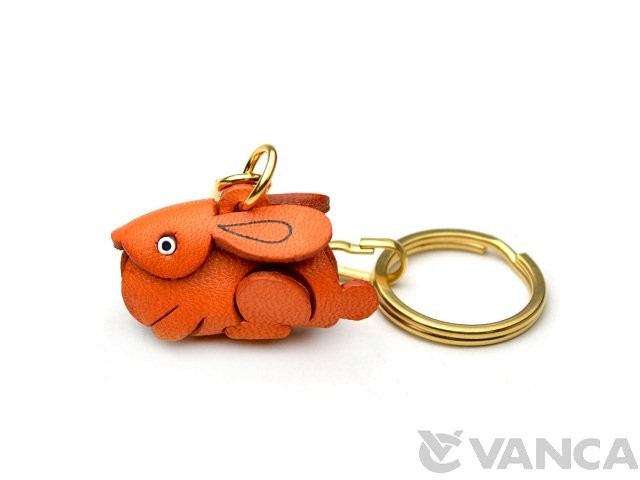 Rabbit Leather Keychain (Chinese Zodiac)