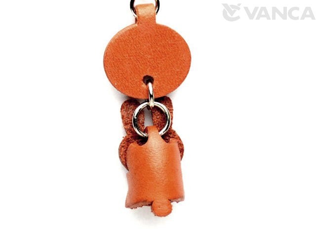 Rabbit Leather Keychains Little Zodiac Mascot