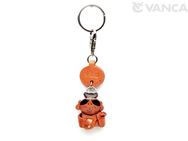 Benten God(Lady Justice) Leather Keychain