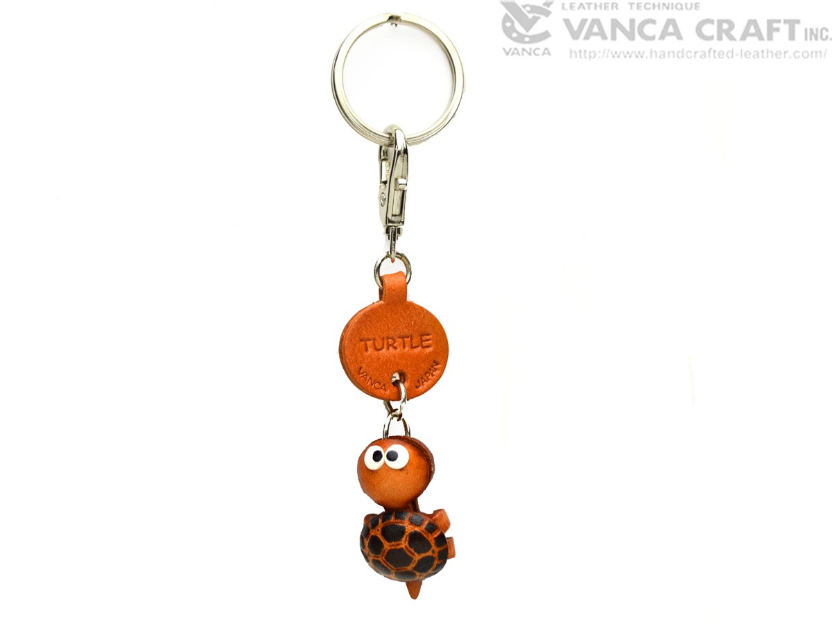 Turtle Japanese Leather Keychains Fish